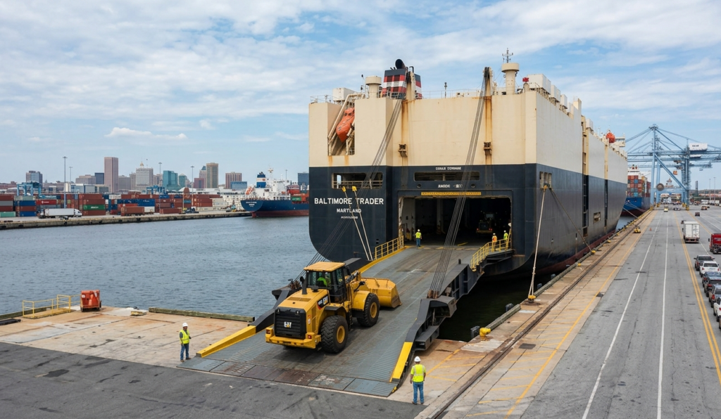export heavy equipment from USA: 4 Shipping Methods Explained